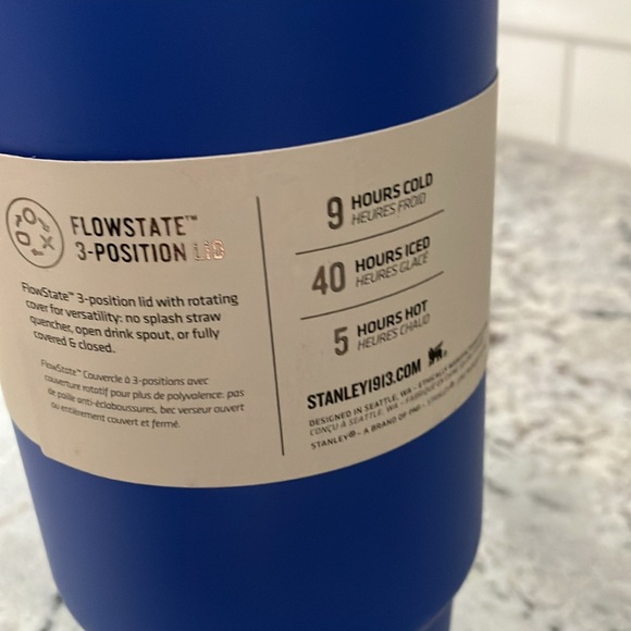 Stanley | Dining | New Stanley Blue Iris Quencher H2 Tumbler 30oz ...